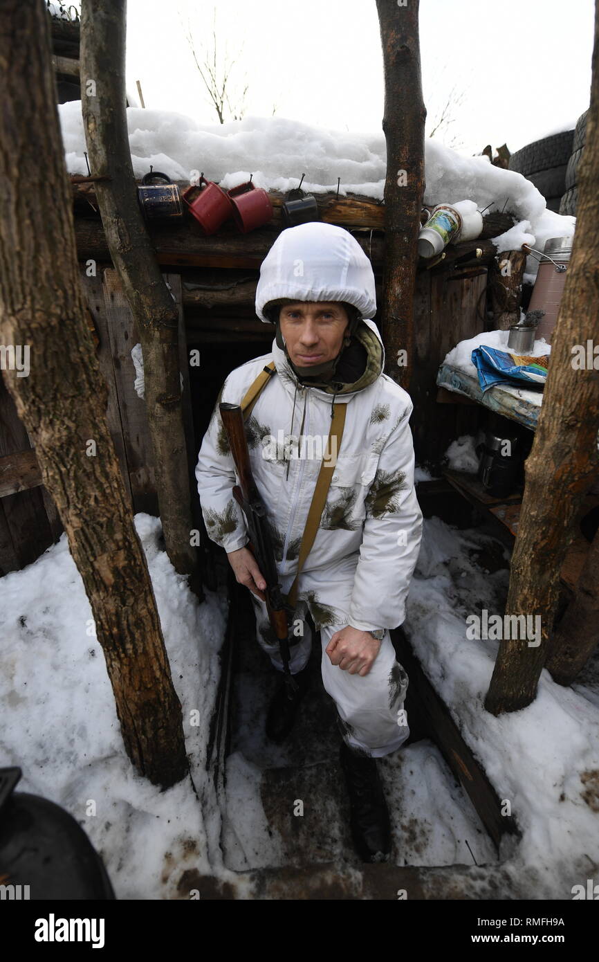 January 17, 2019 - Donetsk, Donetsk Peoples Republic (DPR) D, Ukraine ...