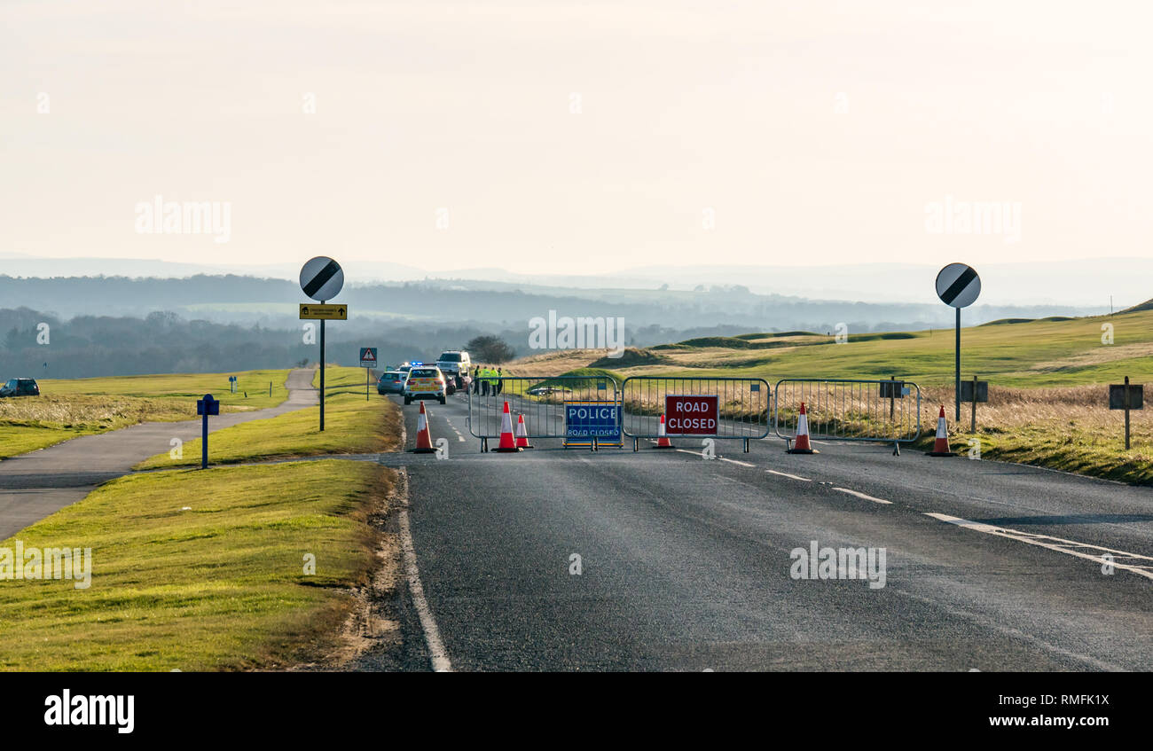 Gullane, East Lothian, Scotland, United Kingdom, 15th February 2019 ...