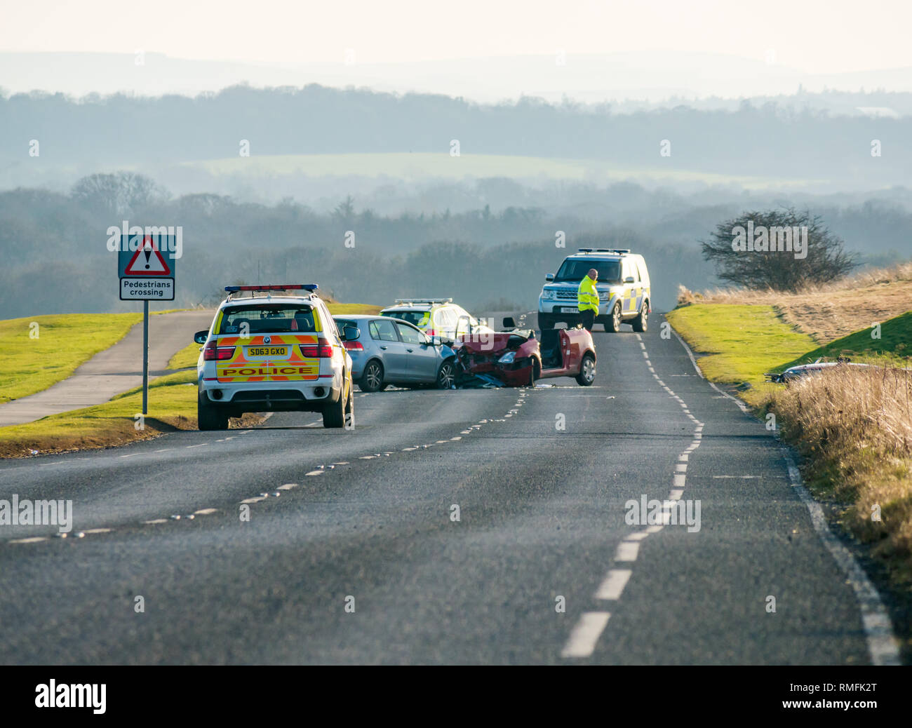 Gullane, East Lothian, Scotland, United Kingdom, 15th February 2019 ...