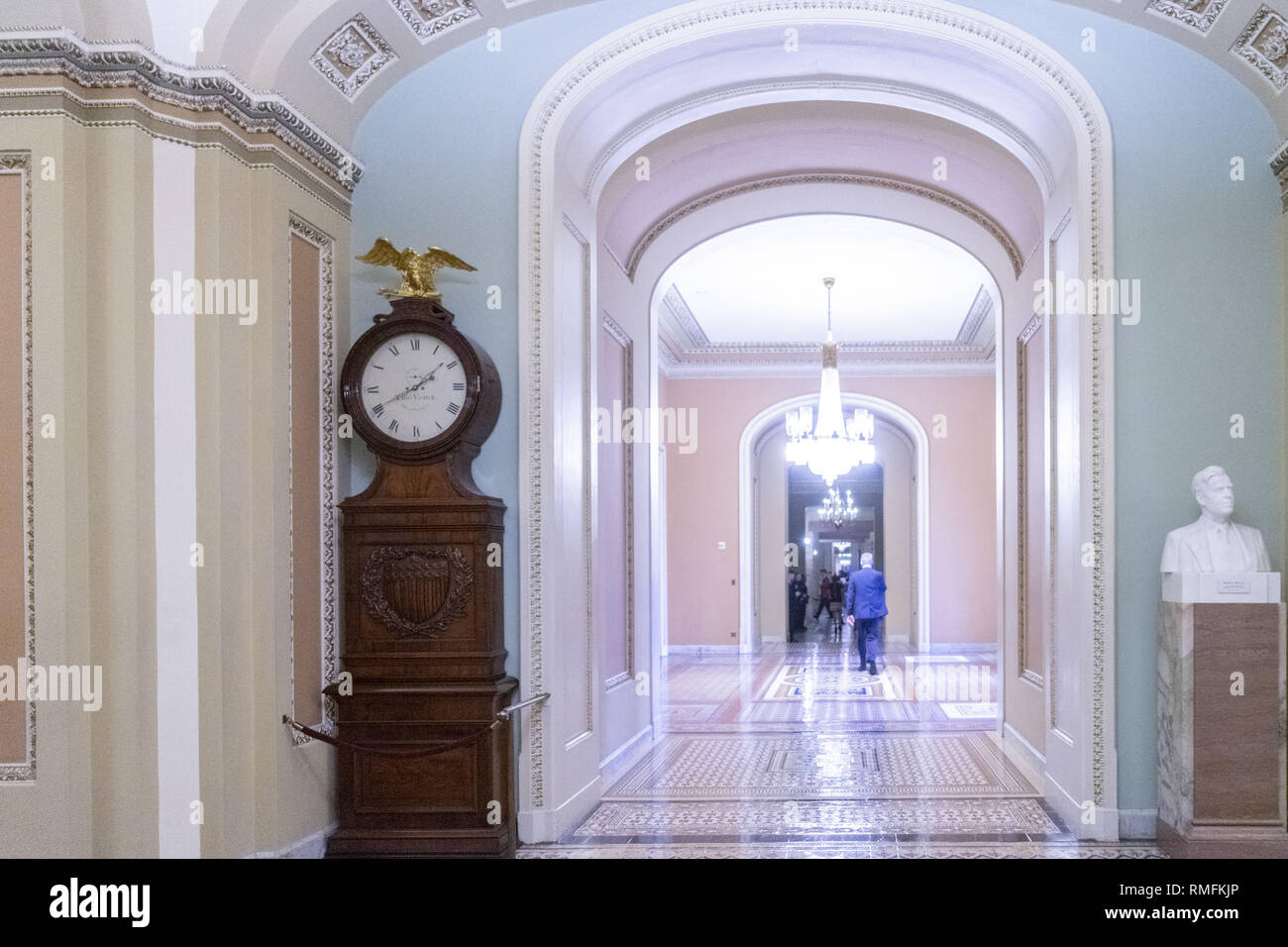 Ohio clock corridor hi-res stock photography and images - Alamy