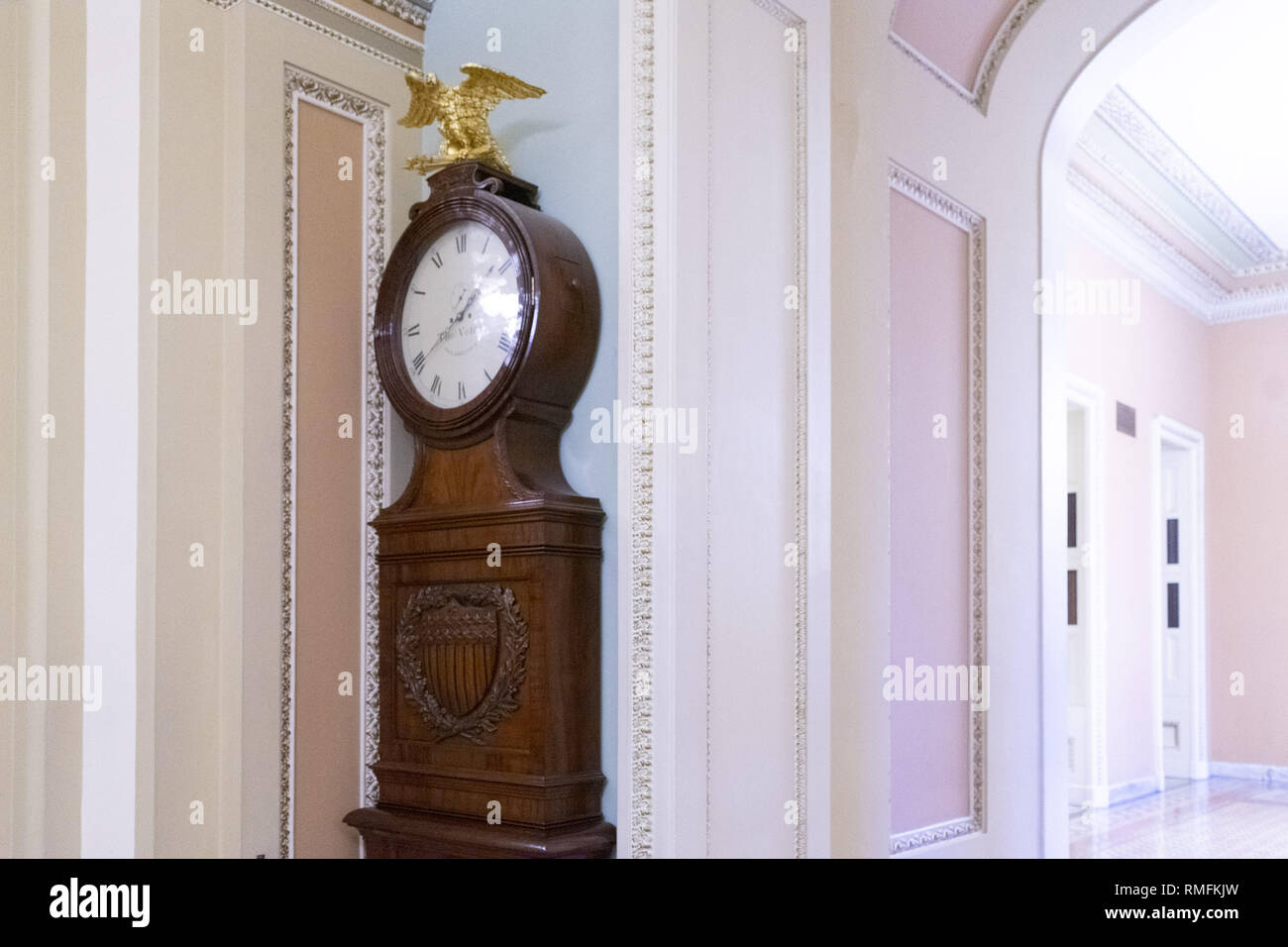 Washington, District of Columbia, USA. 20th Dec, 2018. The Ohio Clock ...