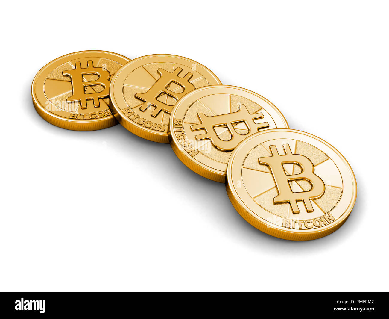 Money bitcoin gold silver Cut Out Stock Images & Pictures - Alamy