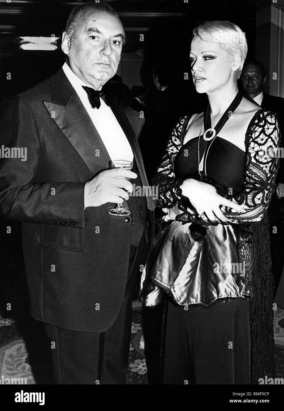 Jost Hurler and Heidi Stroh (undated picture Stock Photo - Alamy