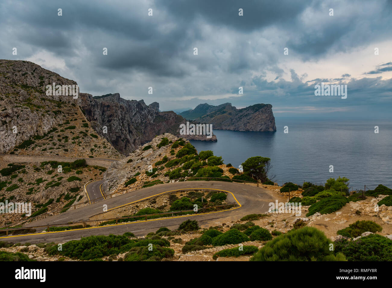 Mallorca coast sight view hi-res stock photography and images - Alamy