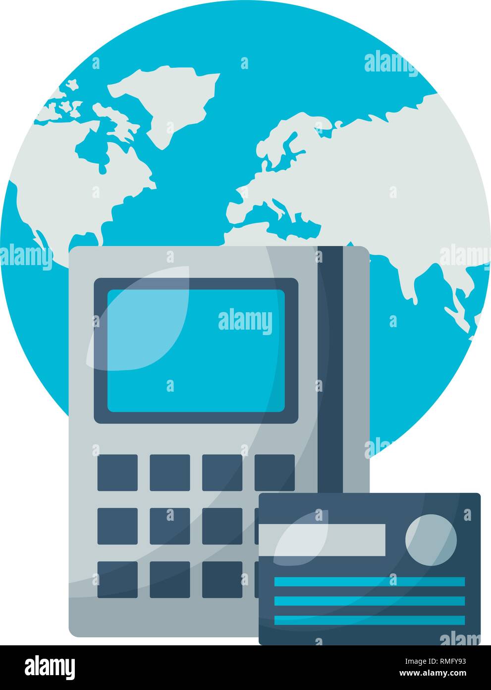 Trading calculator Stock Vector Images - Alamy