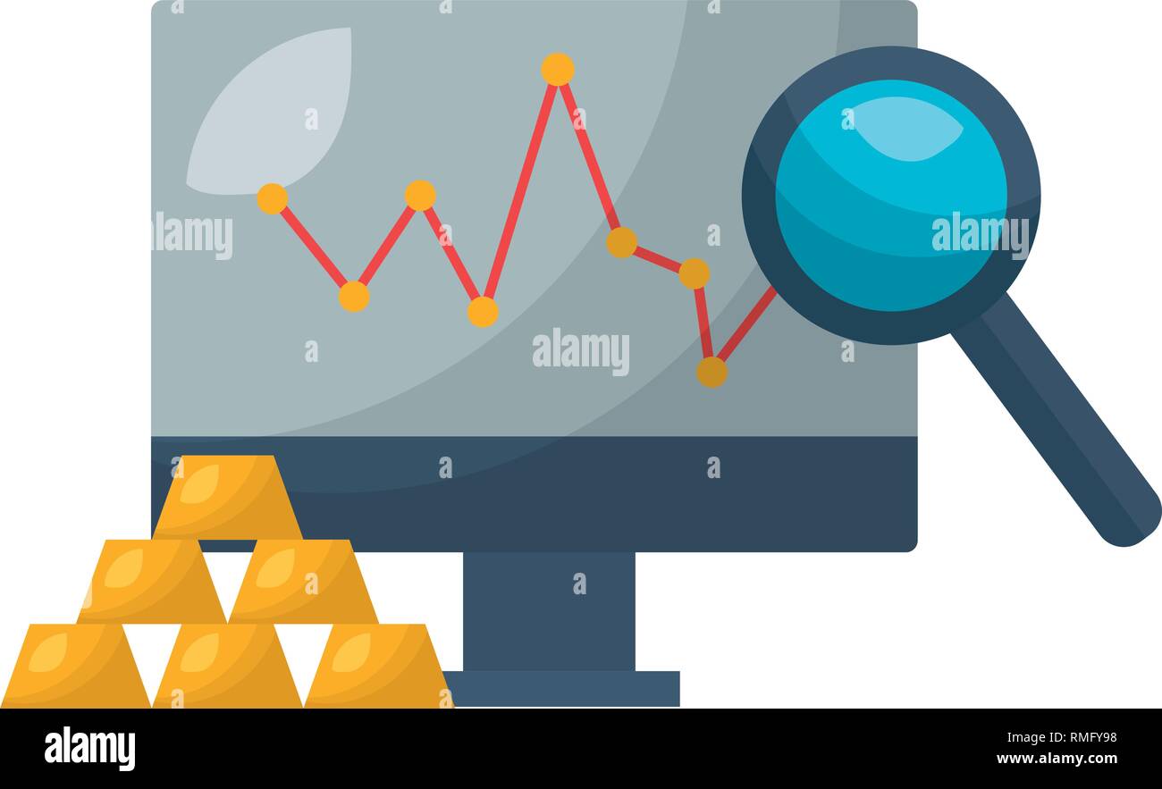 computer report analysis stock market Stock Vector Image & Art - Alamy