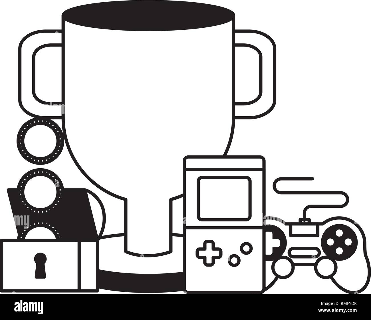 console control video game Stock Vector Image & Art - Alamy
