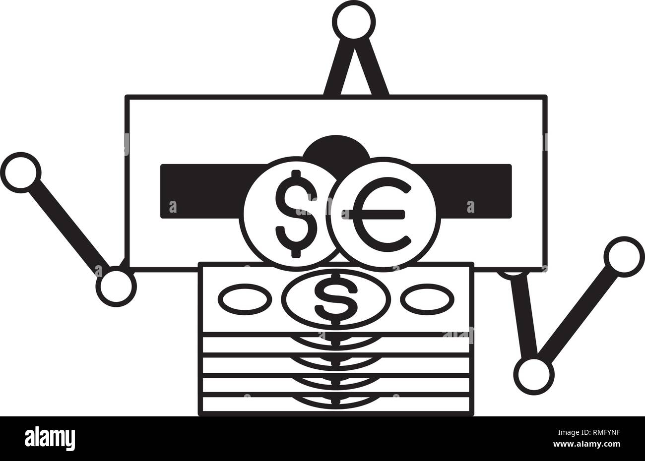 money chart report stock market Stock Vector Image & Art - Alamy