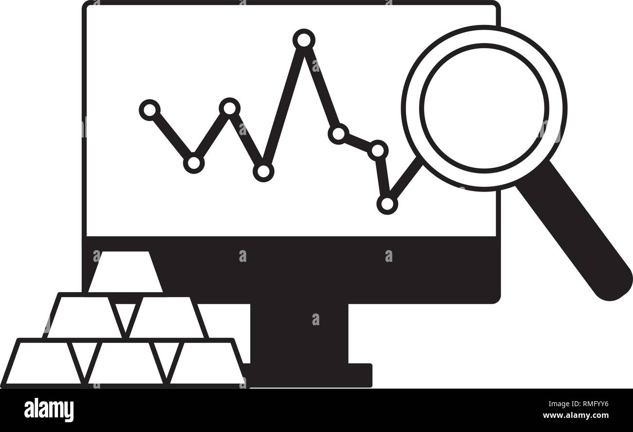 computer report analysis stock market Stock Vector Image & Art - Alamy