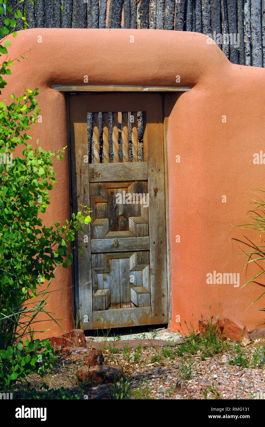 Cross Inlaid in Wooden Door Stock Photo - Alamy