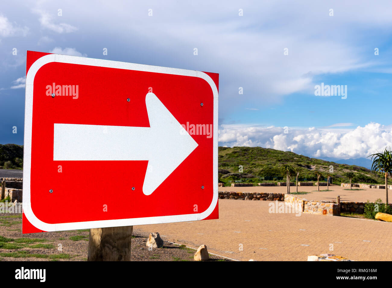 Red arrow beach hi-res stock photography and images - Alamy