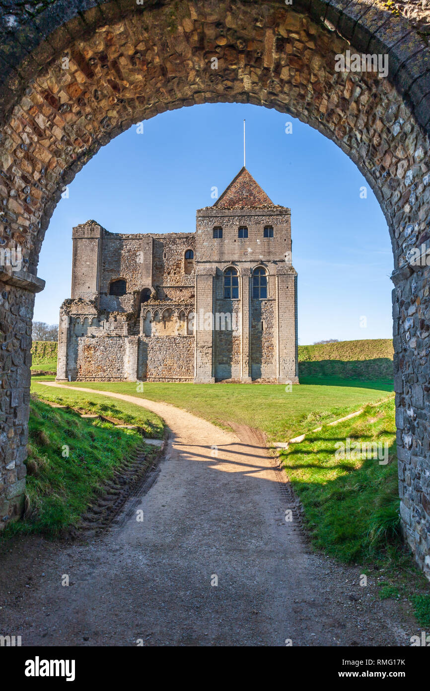 Castle Rising is a ruined medieval fortification in the village of ...