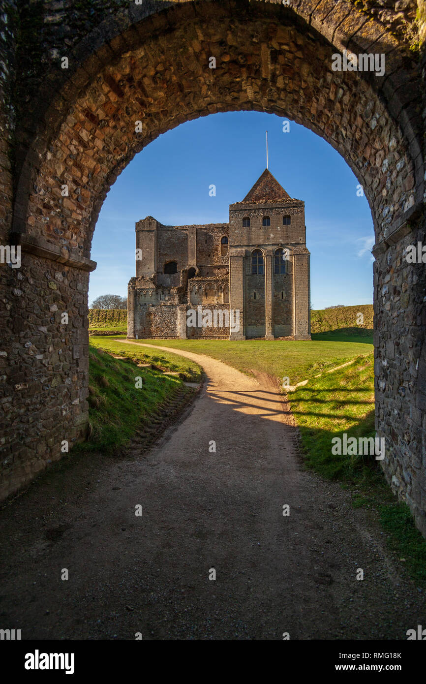 Castle Rising is a ruined medieval fortification in the village of ...