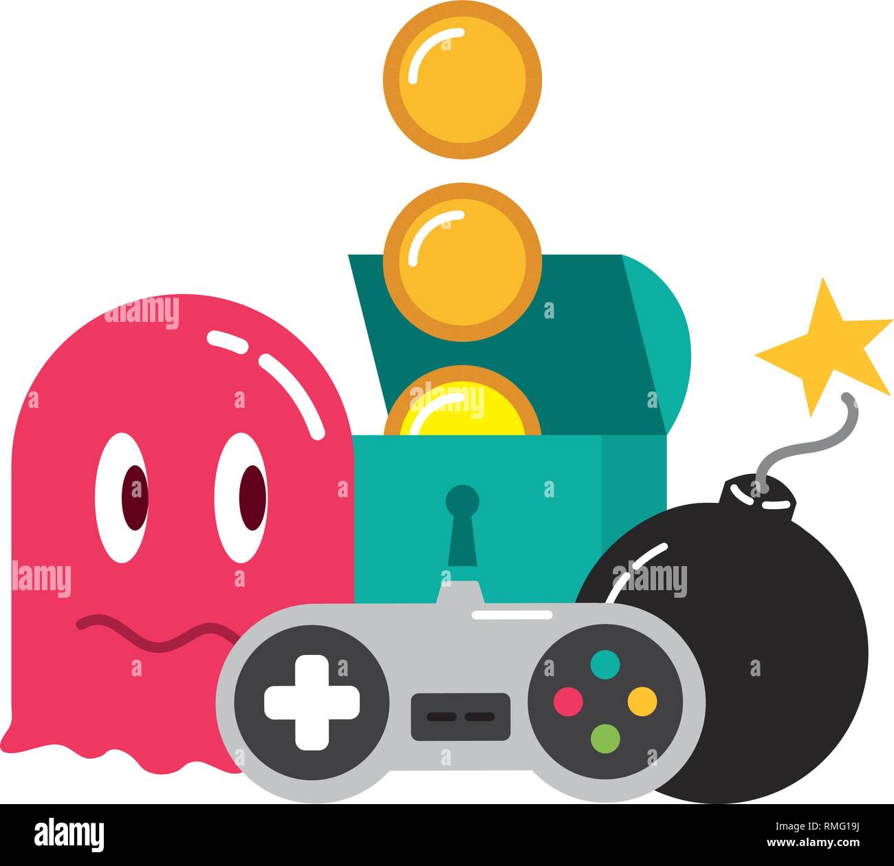 video game design Stock Vector Image & Art - Alamy