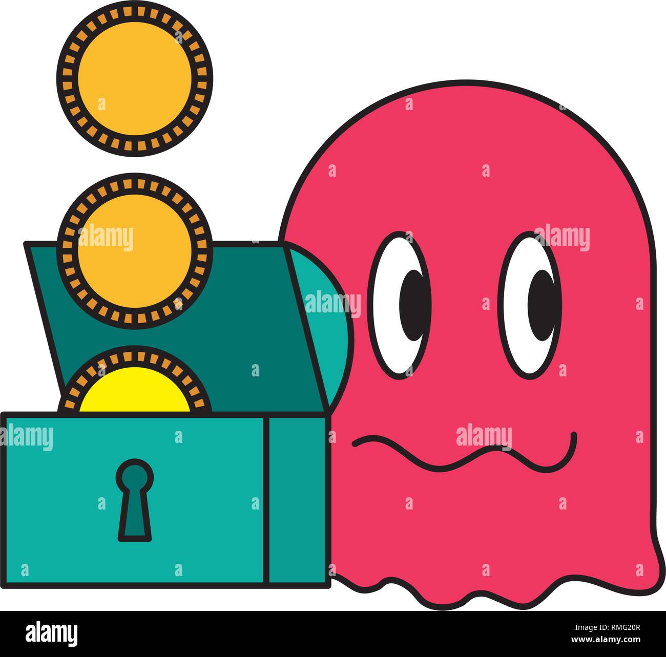 Video game bit assets Stock Vector Images - Alamy