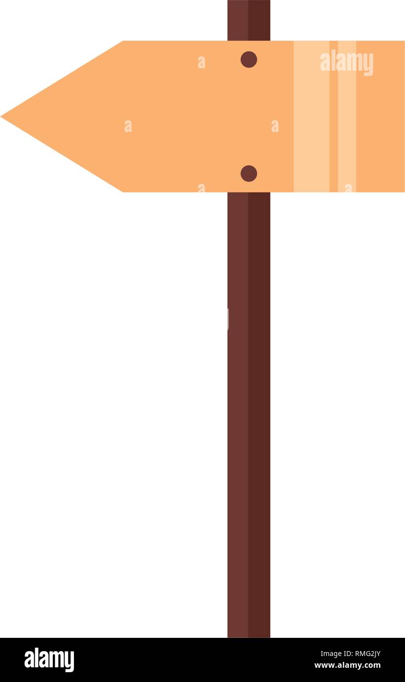 wooden arrow signal Stock Vector Image & Art - Alamy