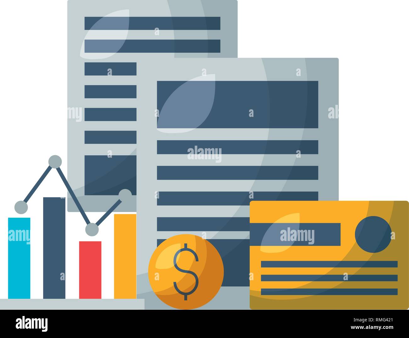 stock market image Stock Vector Image & Art - Alamy