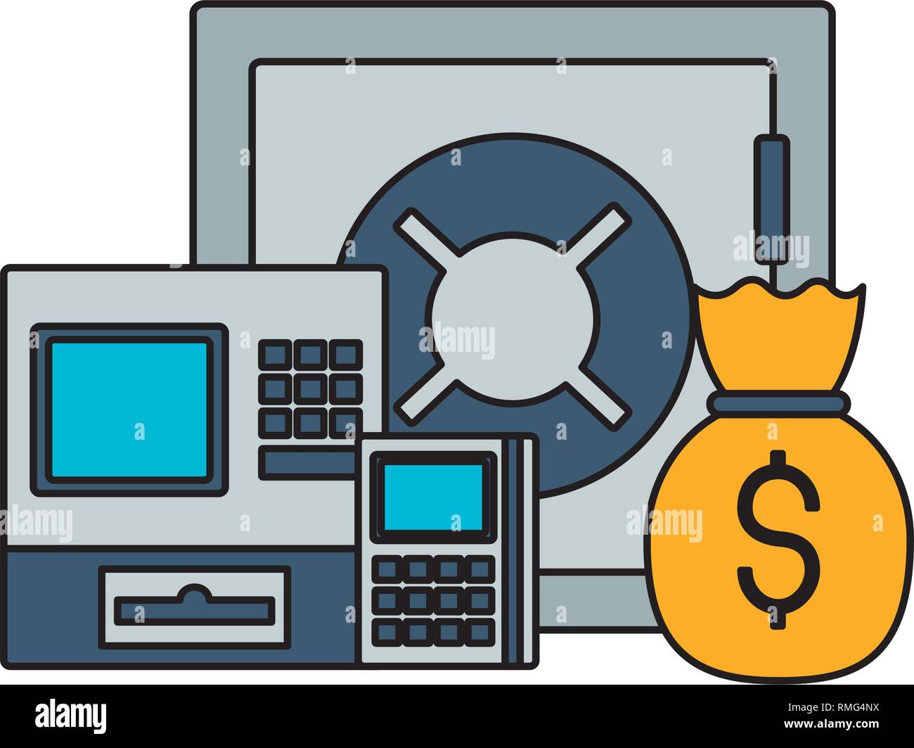 stock market image Stock Vector Image & Art - Alamy