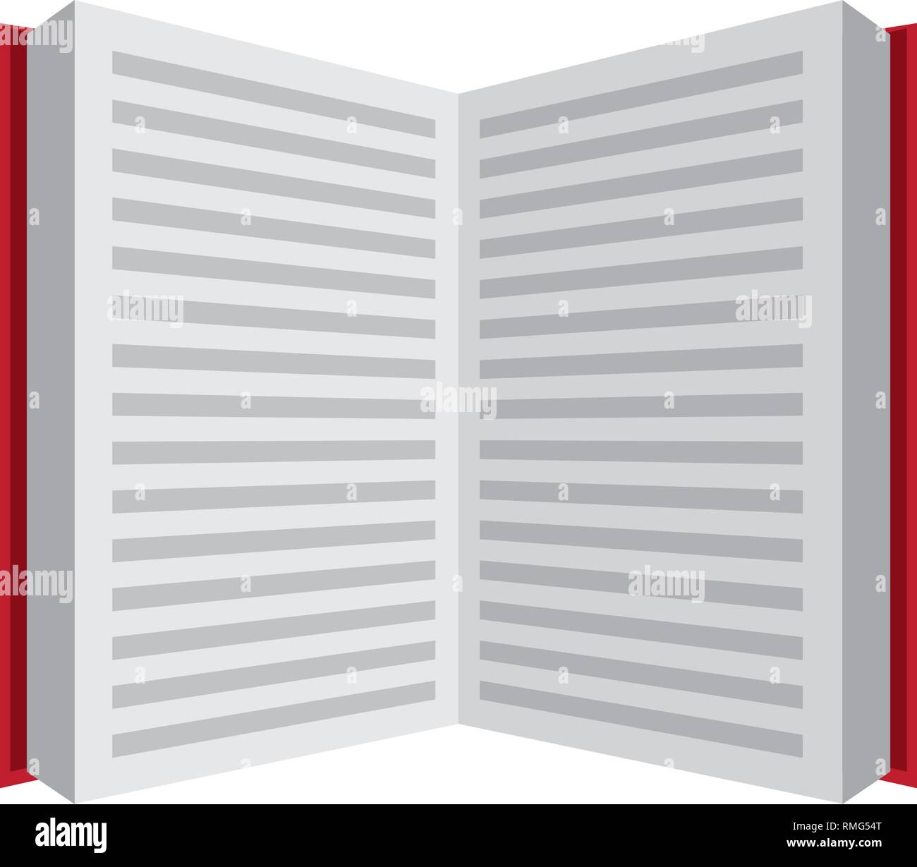 open book learning Stock Vector Image & Art - Alamy
