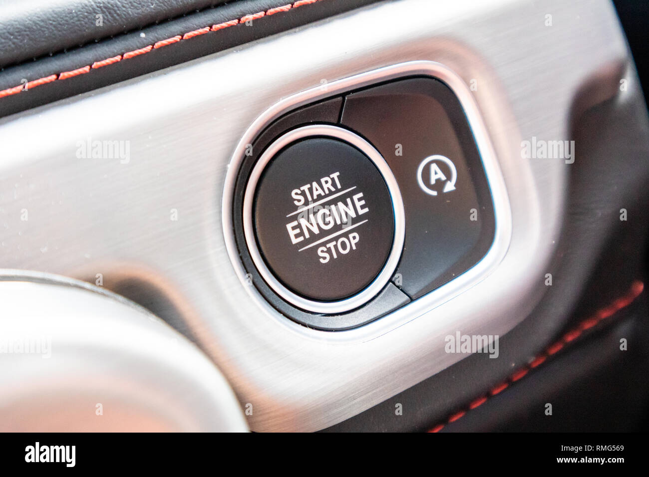 Hong Kong, China Jan 28, 2019 : Mercedes-AMG G 63 2019 Start Stop ...