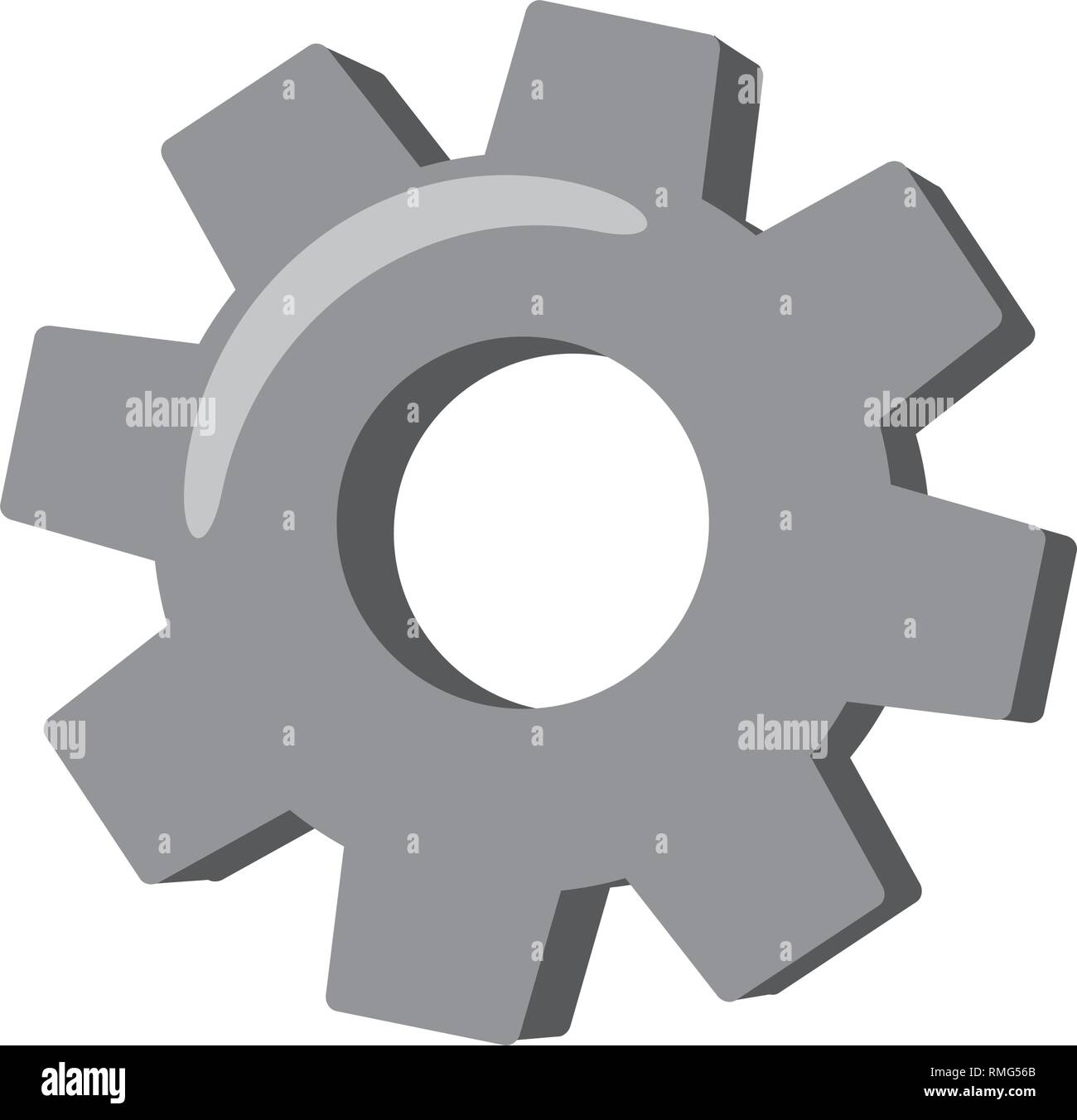 gear wheel cog Stock Vector Image & Art - Alamy