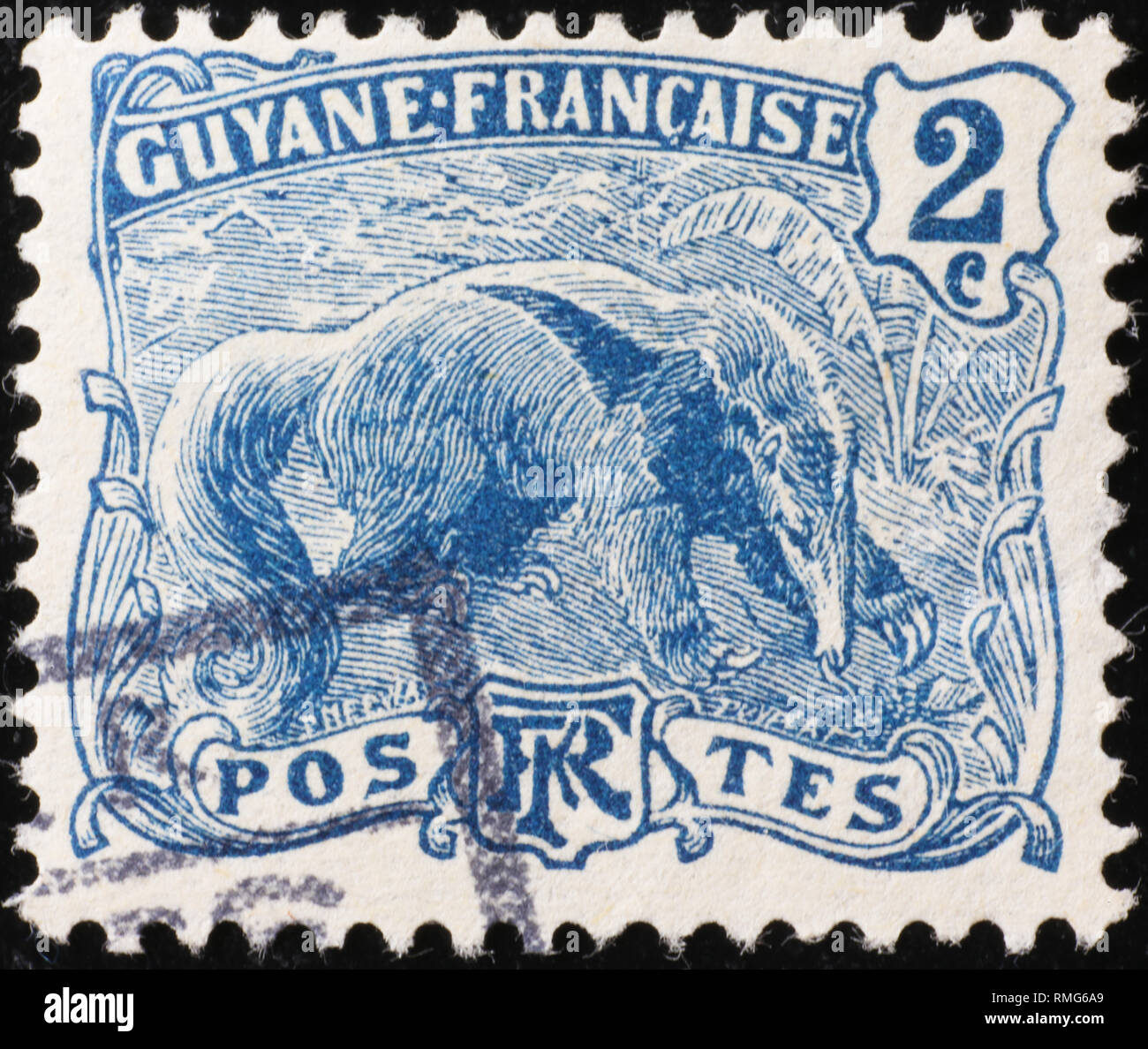 Guyana postage stamp hi-res stock photography and images - Alamy