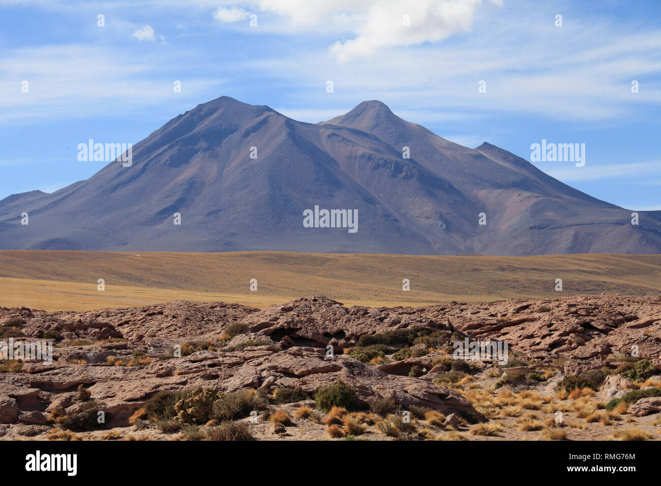 Chile, Antofagasta Region, Atacama Desert, Andes Mountains, Cerro ...