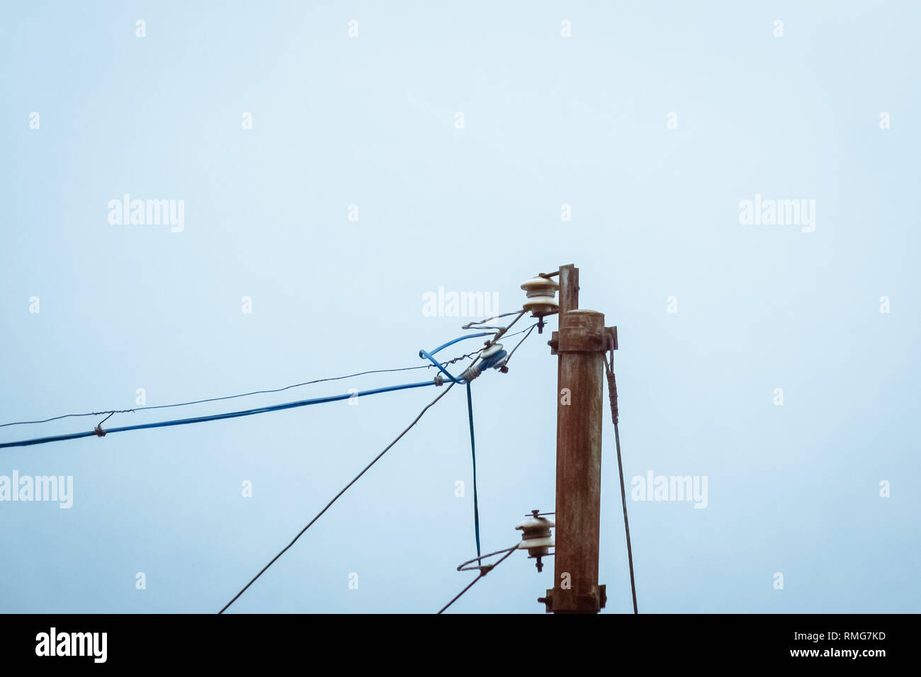 Open wires on lamp posts a major hazard due to poor wiring can increase ...