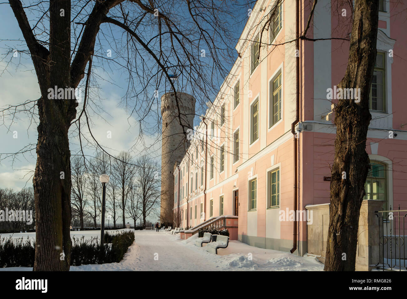 Toompea castle hi-res stock photography and images - Alamy