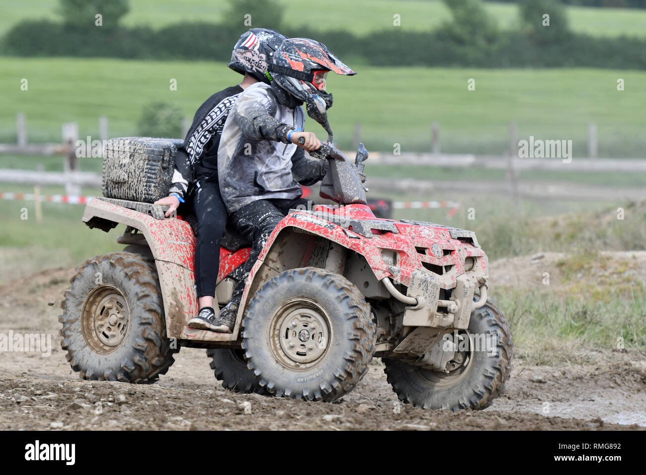 Woman riding atv offroad hi-res stock photography and images - Alamy