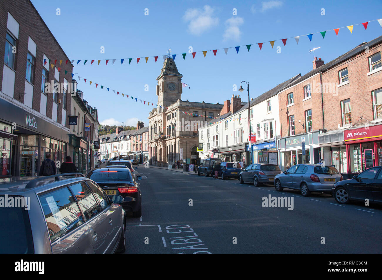 Welshpool town hall hi-res stock photography and images - Alamy