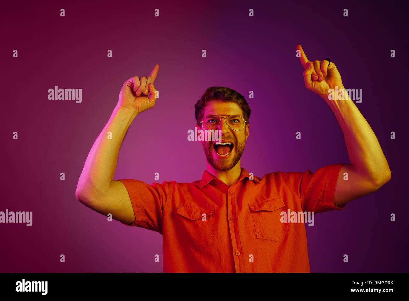 I won. Winning success happy man celebrating being a winner. Dynamic ...