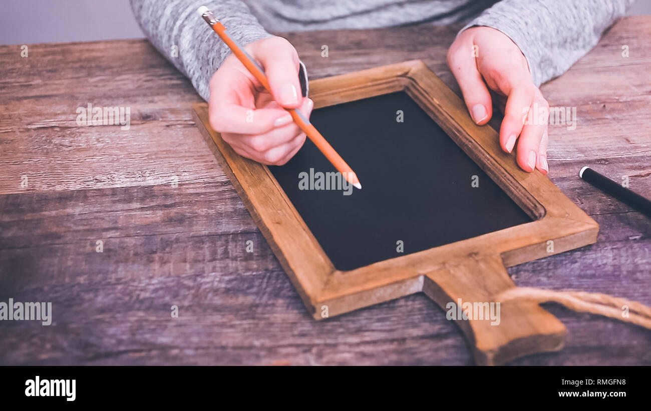 Step by step. Writing chalk board sign-Hot Chocolate Bar- for hot ...