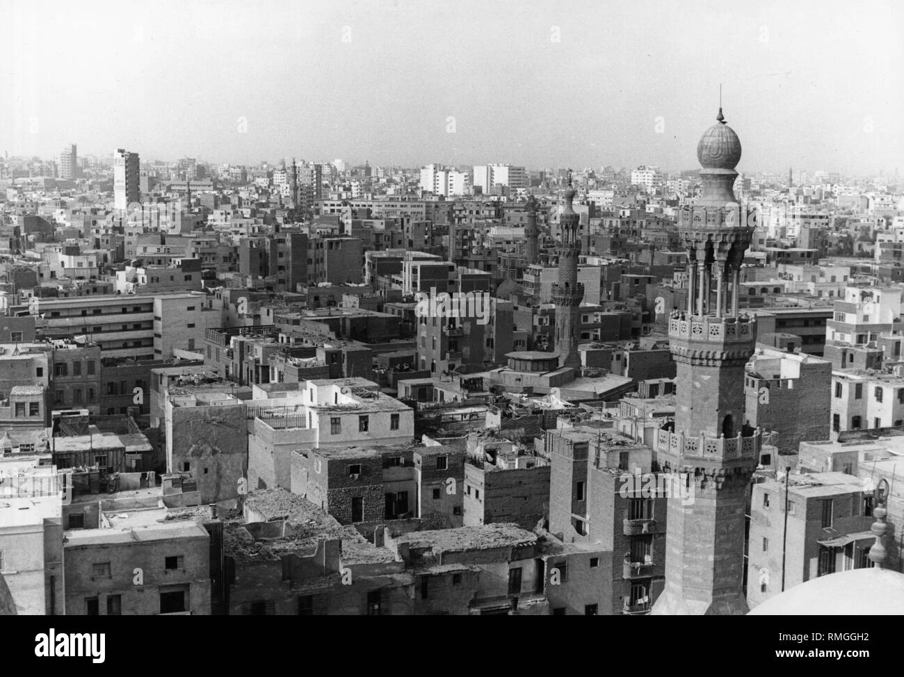 Old cairo view Black and White Stock Photos & Images - Alamy