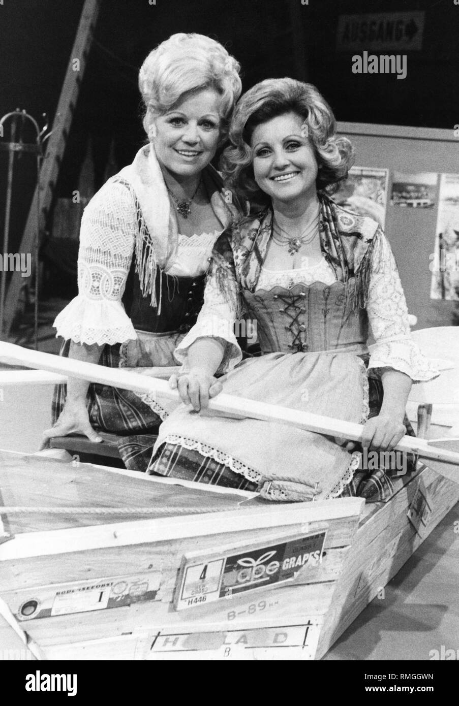 Maria and margot hellwig Black and White Stock Photos & Images - Alamy