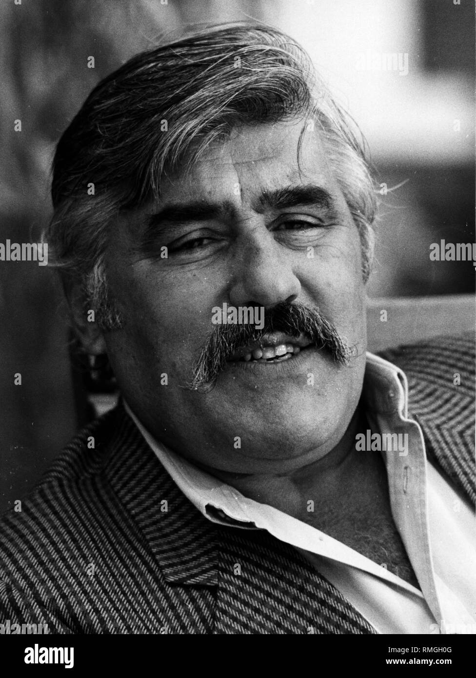 Mario Adorf, a German actor. Undated photo. Germany, portraits Stock ...
