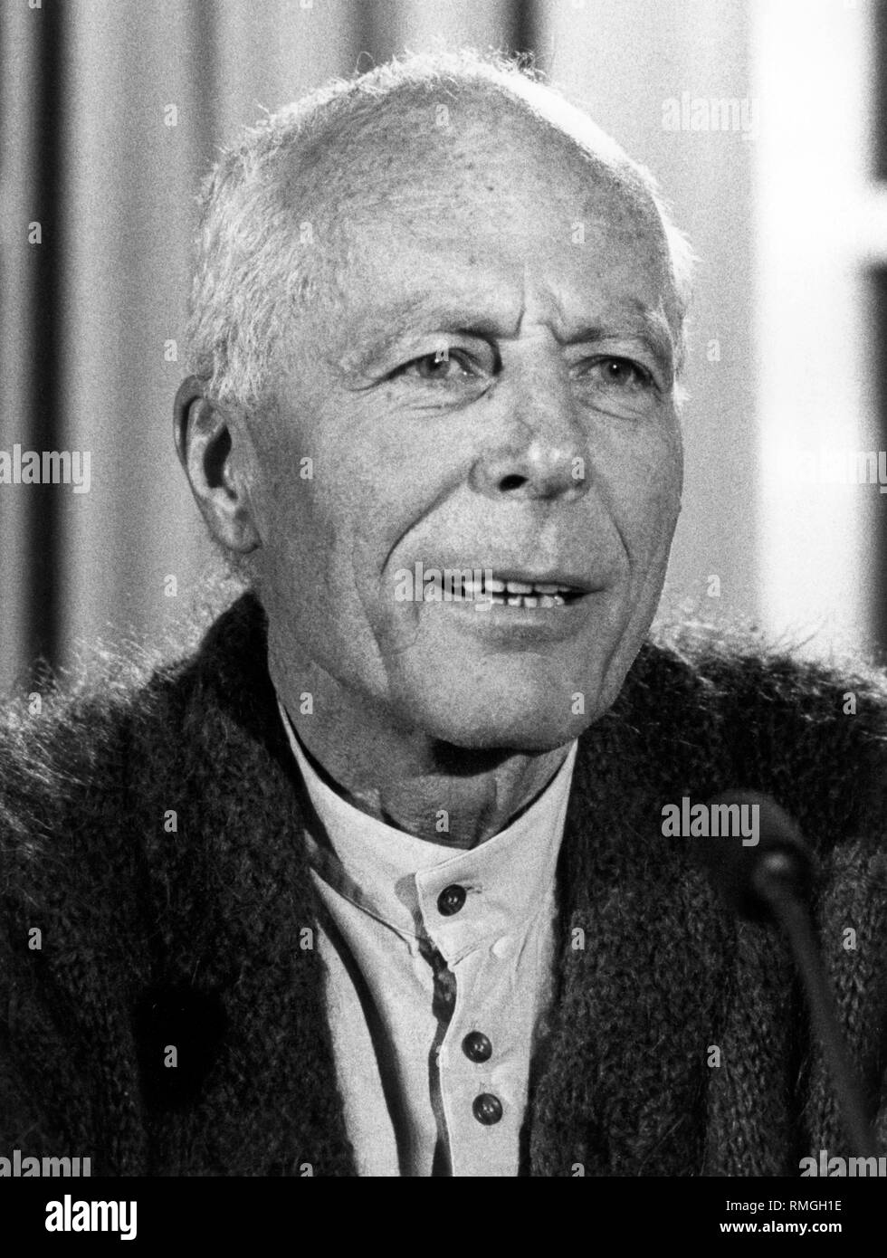 Architect Gottfried Boehm Stock Photo - Alamy