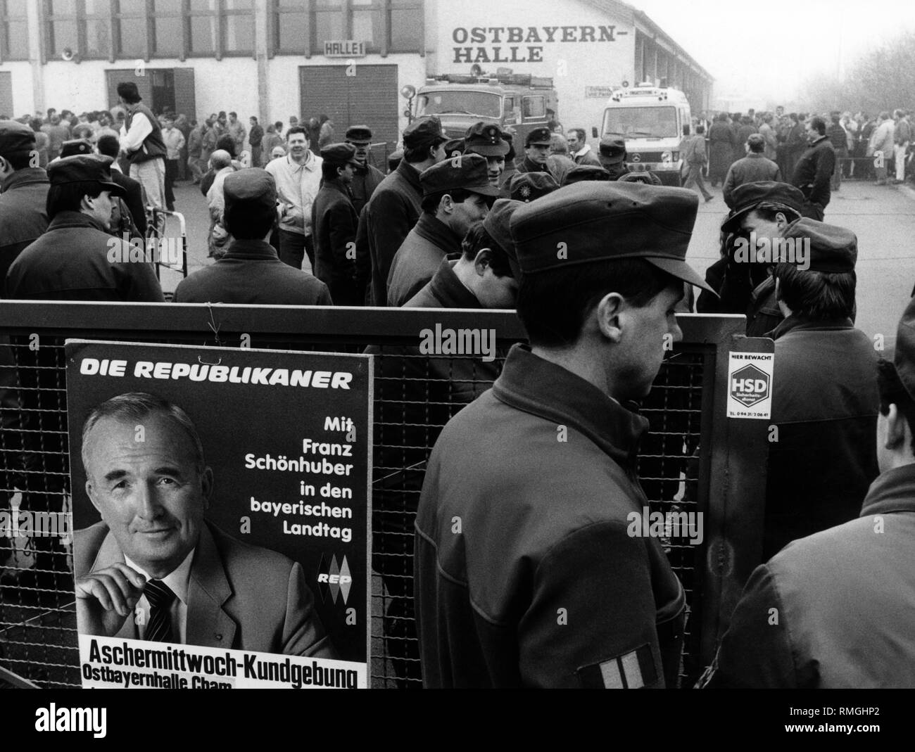 Ash wednesday rally Black and White Stock Photos & Images - Alamy