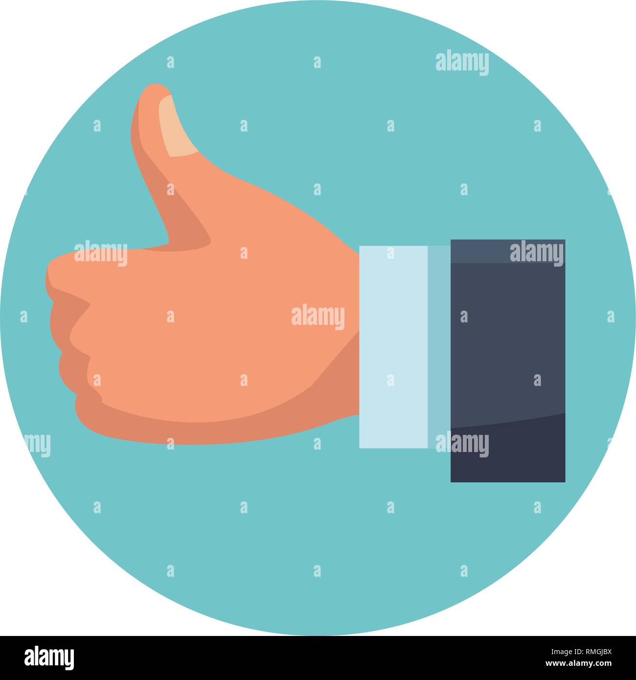 Thumps up vector hi-res stock photography and images - Alamy