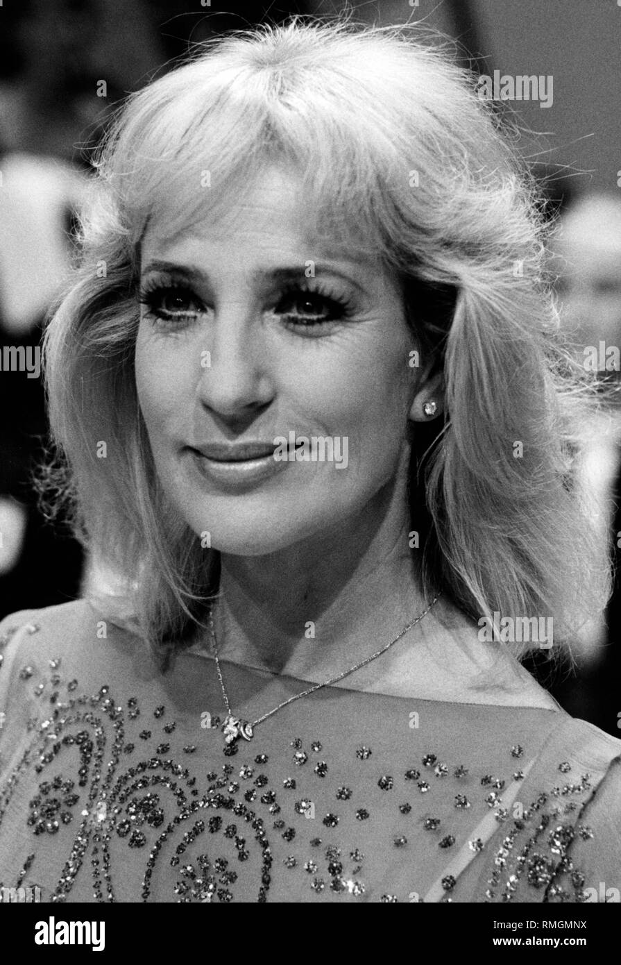 The singer Dagmar Koller Stock Photo - Alamy