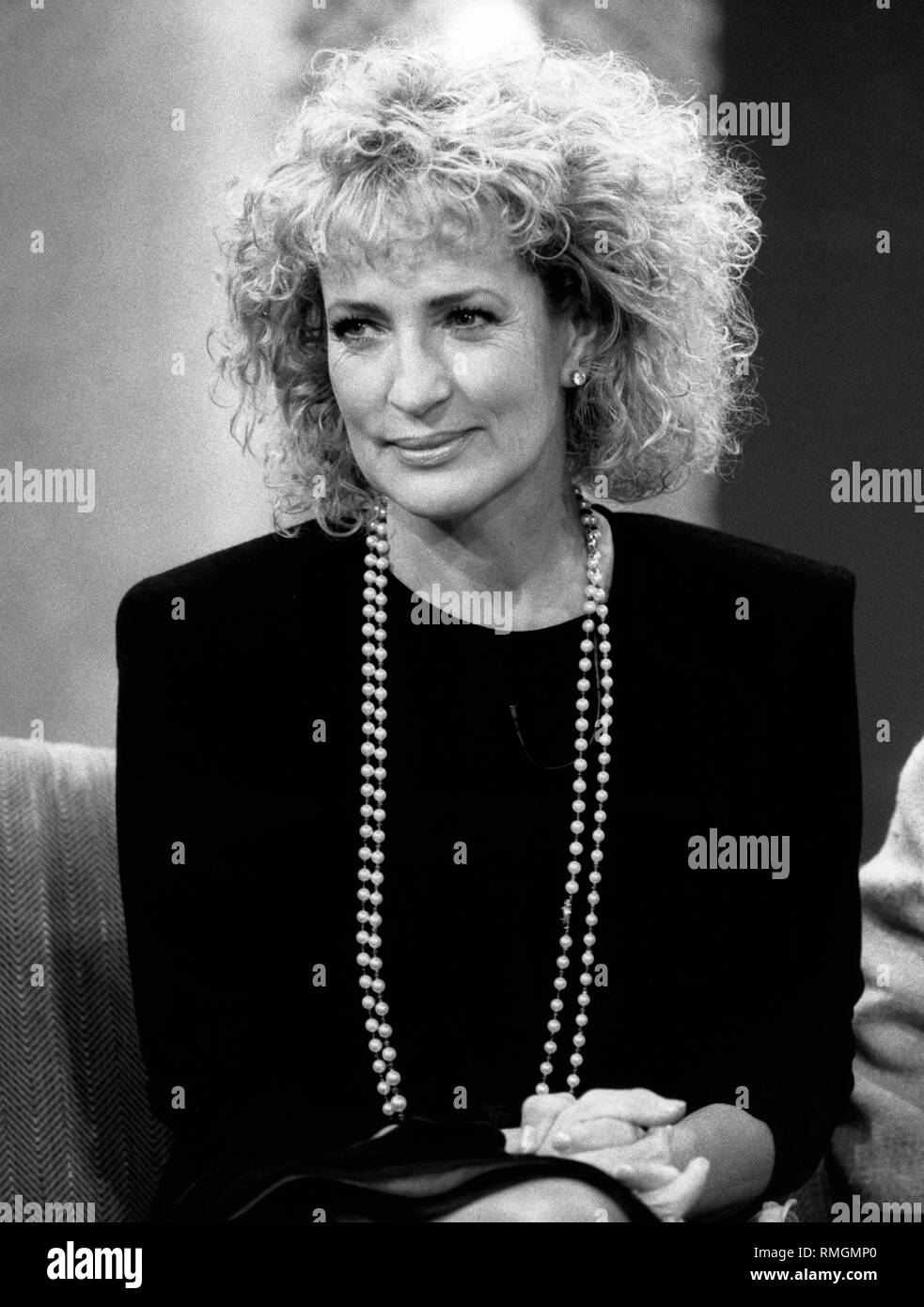 The singer Dagmar Koller Stock Photo - Alamy