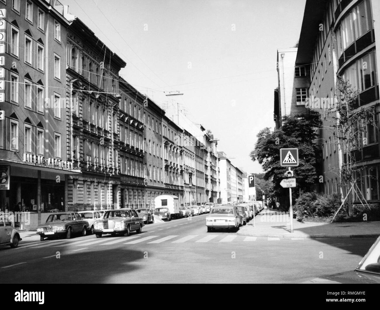 Altstadt lehel Black and White Stock Photos & Images - Alamy