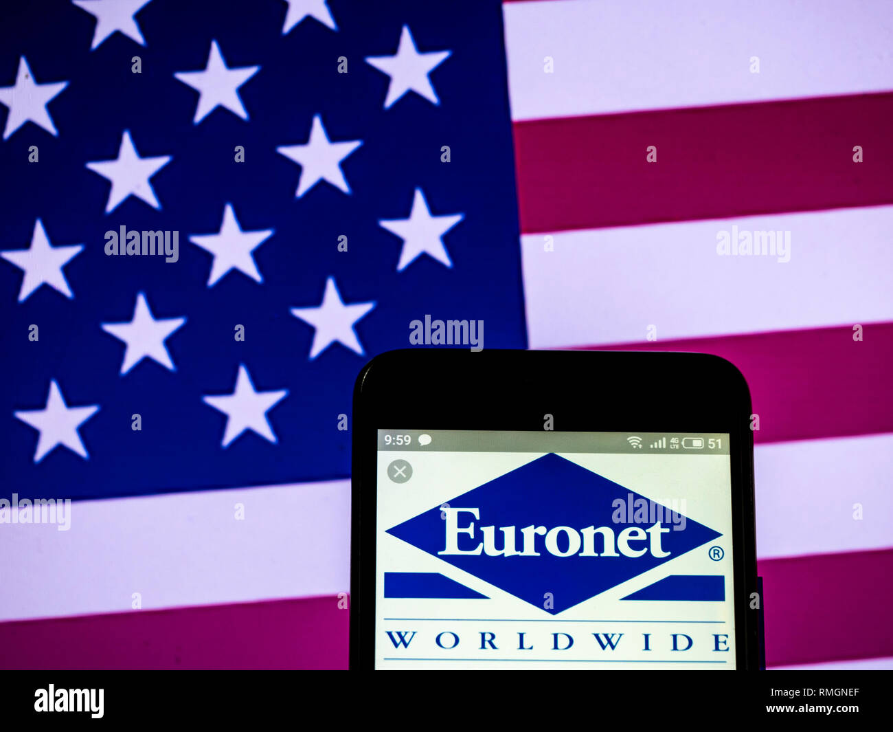 Euronet worldwide logo hi-res stock photography and images - Alamy