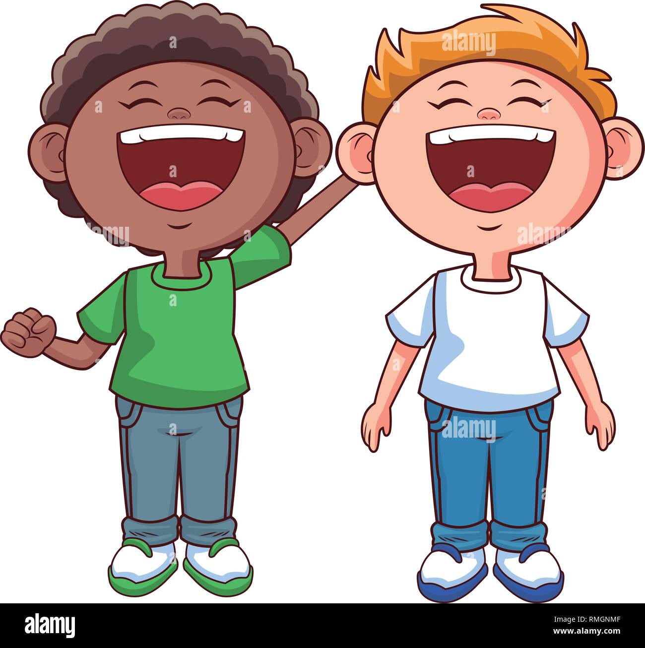 children happy smile Stock Vector Image & Art - Alamy