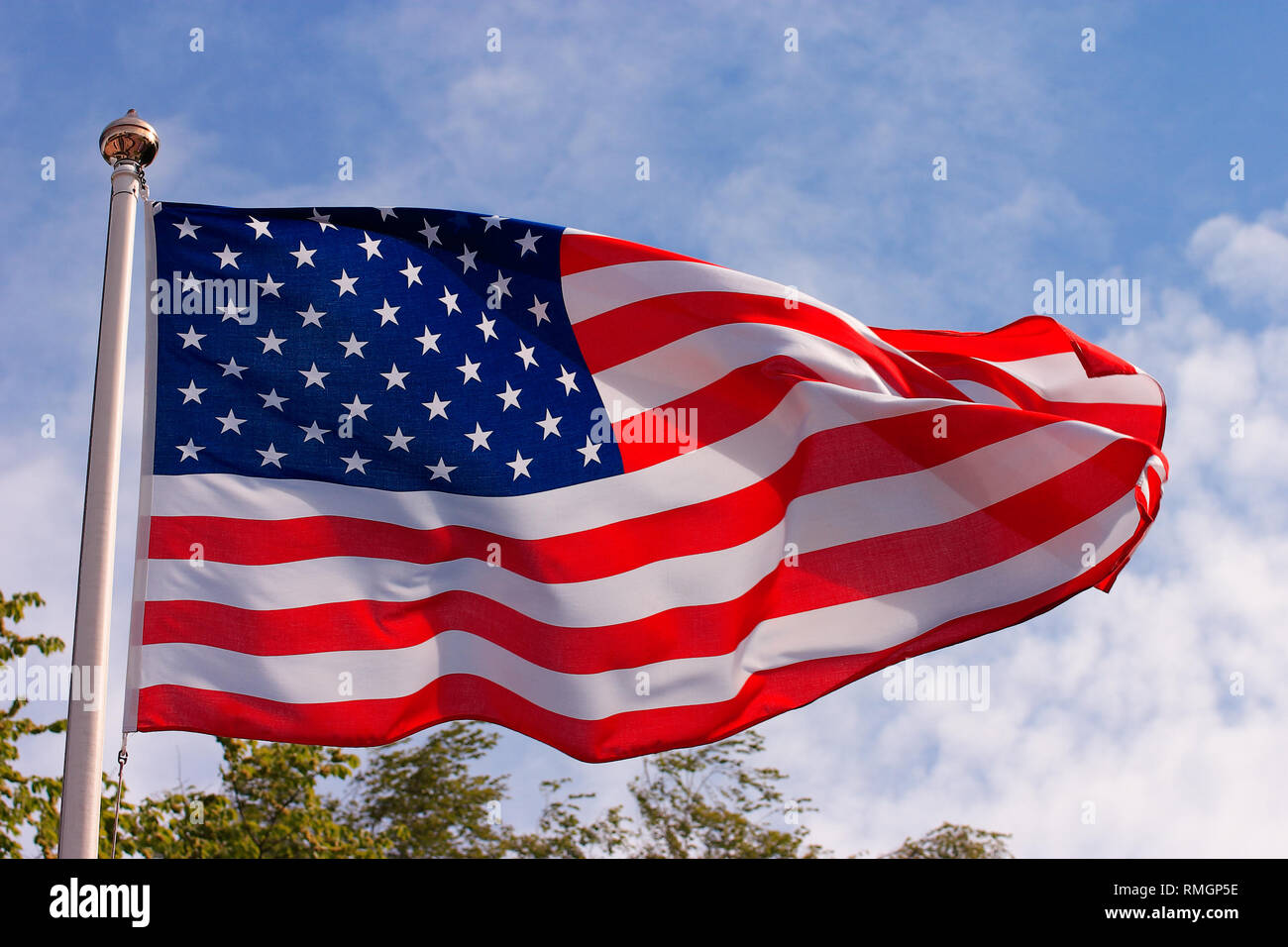 United states of america flag hi-res stock photography and images - Alamy