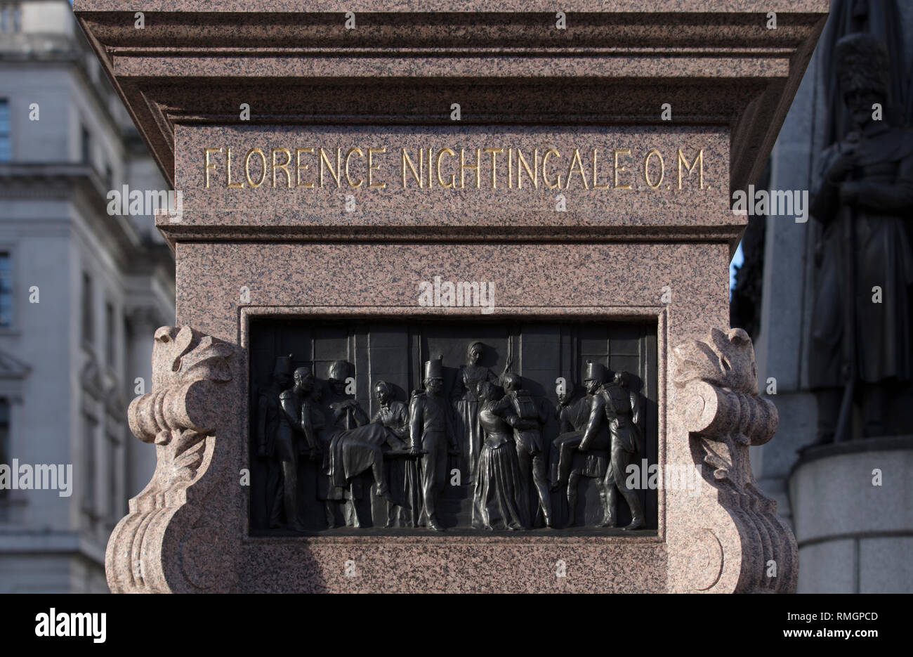 The florence nightingale monument hi-res stock photography and images ...