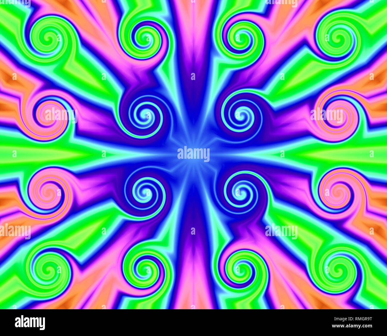 Vibrant abstract wallpaper hi-res stock photography and images - Alamy