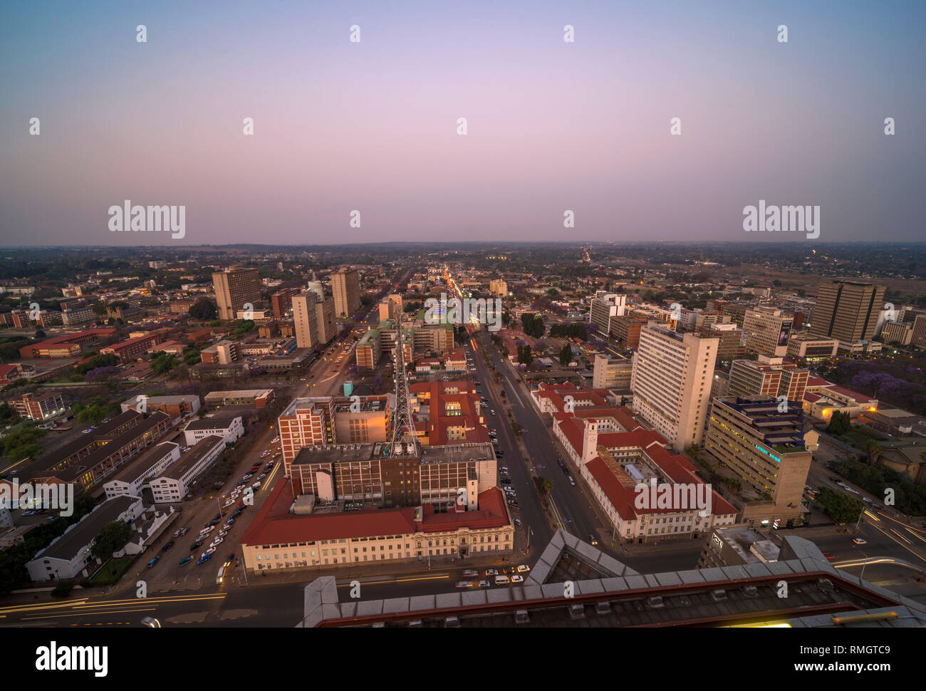 Harare aerial hi-res stock photography and images - Alamy