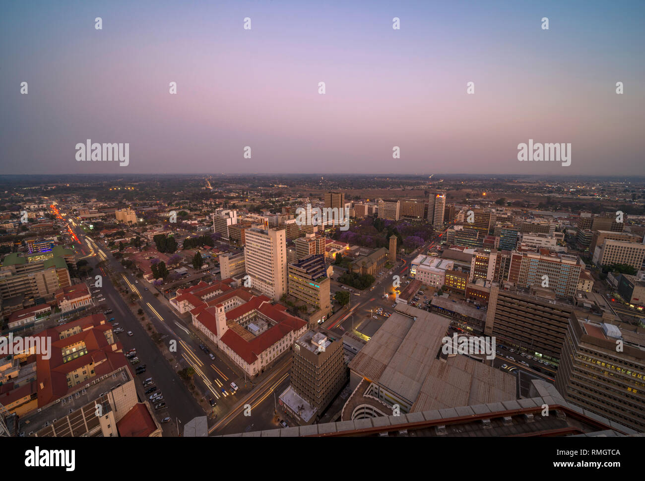 Harare aerial hi-res stock photography and images - Alamy