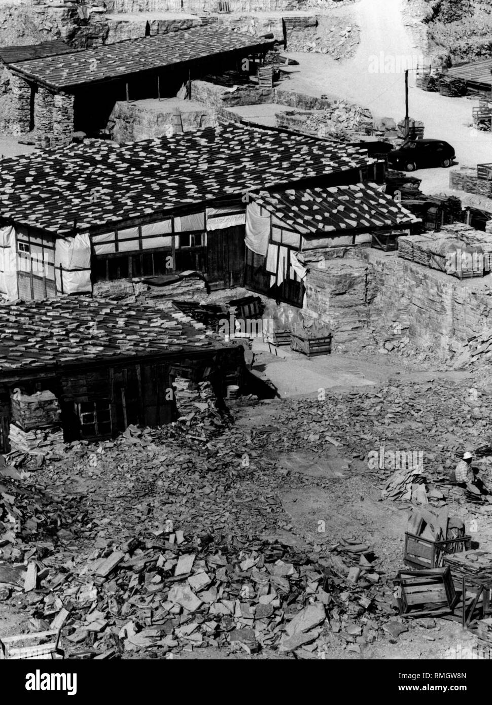 City quarry Black and White Stock Photos & Images - Alamy